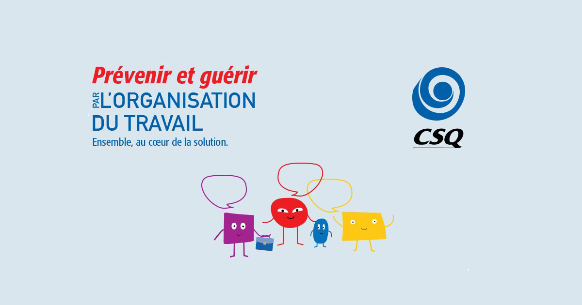 À la CSQ, on a des solutions! – Centrale des syndicats du Québec (CSQ)