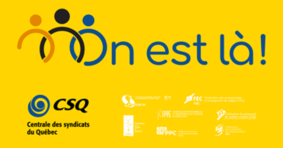 La CSQ dévoile son thème en vue de la négociation du secteur public ...