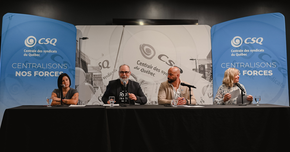 La CSQ et ses syndicats affiliés de la région du Bas-Saint-Laurent font ...