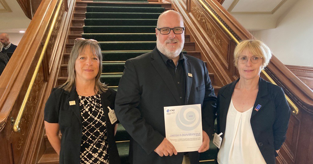 Projet de loi no 15 : « Le gouvernement doit préserver une structure de ...