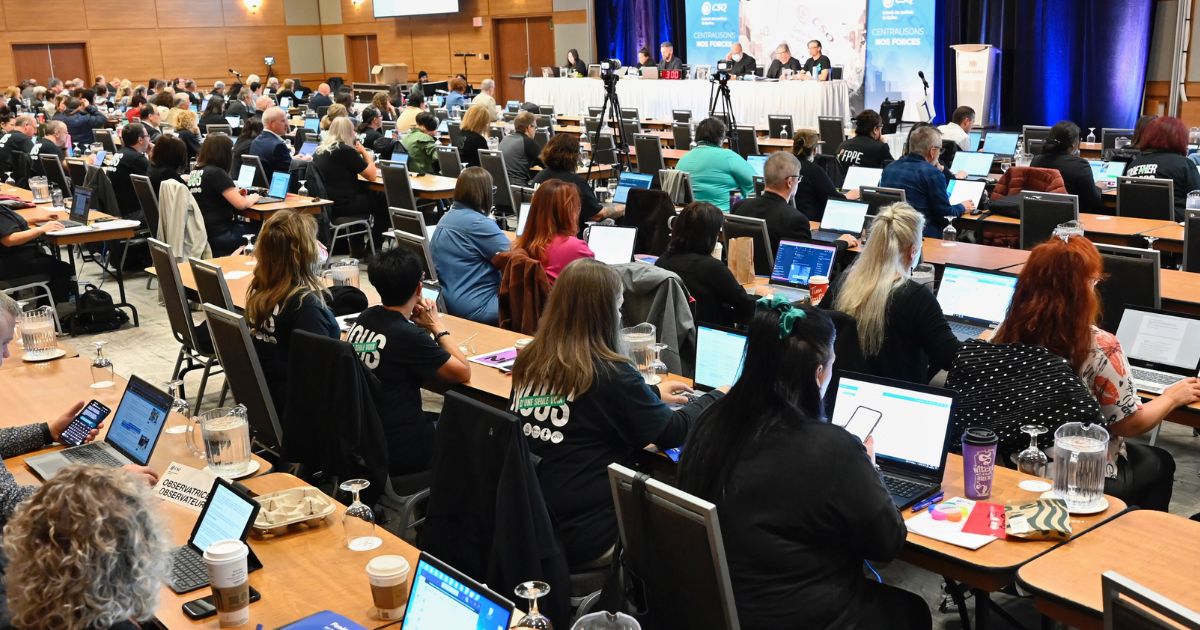 En direct | Allocution du président de la CSQ, Éric Gingras – Centrale des syndicats du Québec (CSQ)