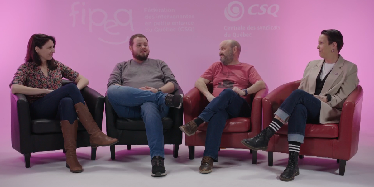 Petite enfance : deux hommes et plusieurs couffins! – Centrale des ...