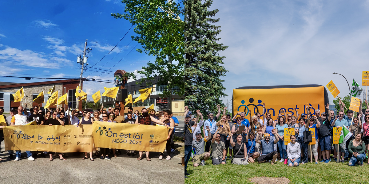 Le Nord toujours en négo! – Centrale des syndicats du Québec (CSQ)