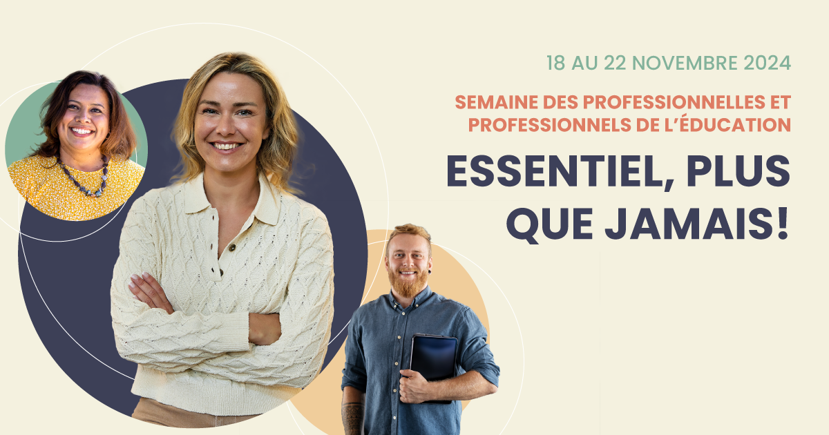 Semaine des professionnelles et professionnels de l’éducation – Centrale des syndicats du Québec ...